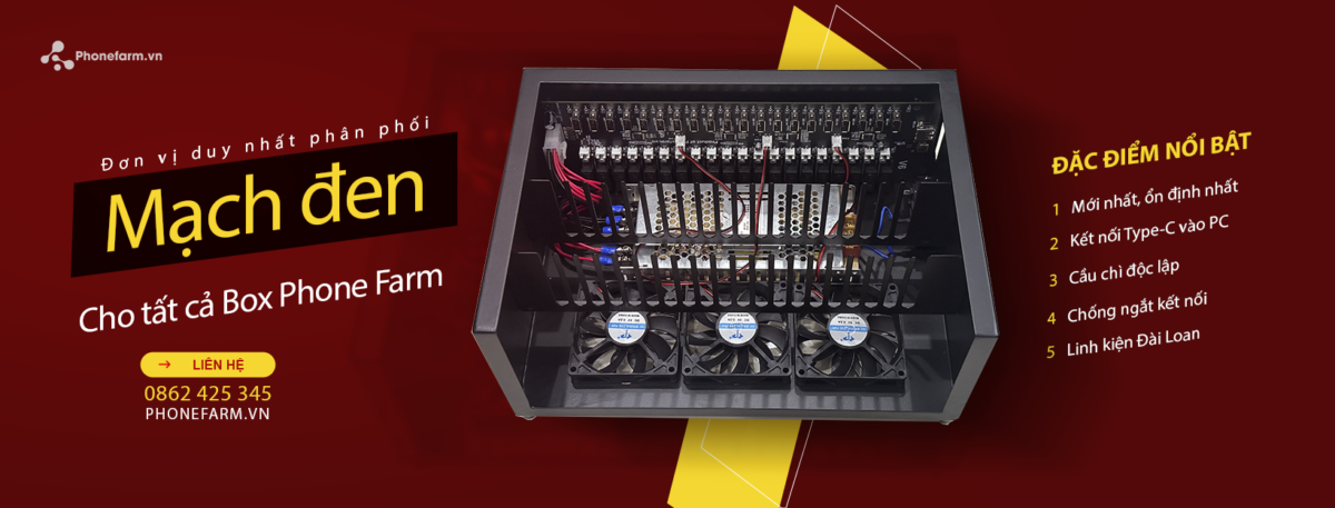 Cung cấp các phần mềm chạy Phone Farm, đủ các loại